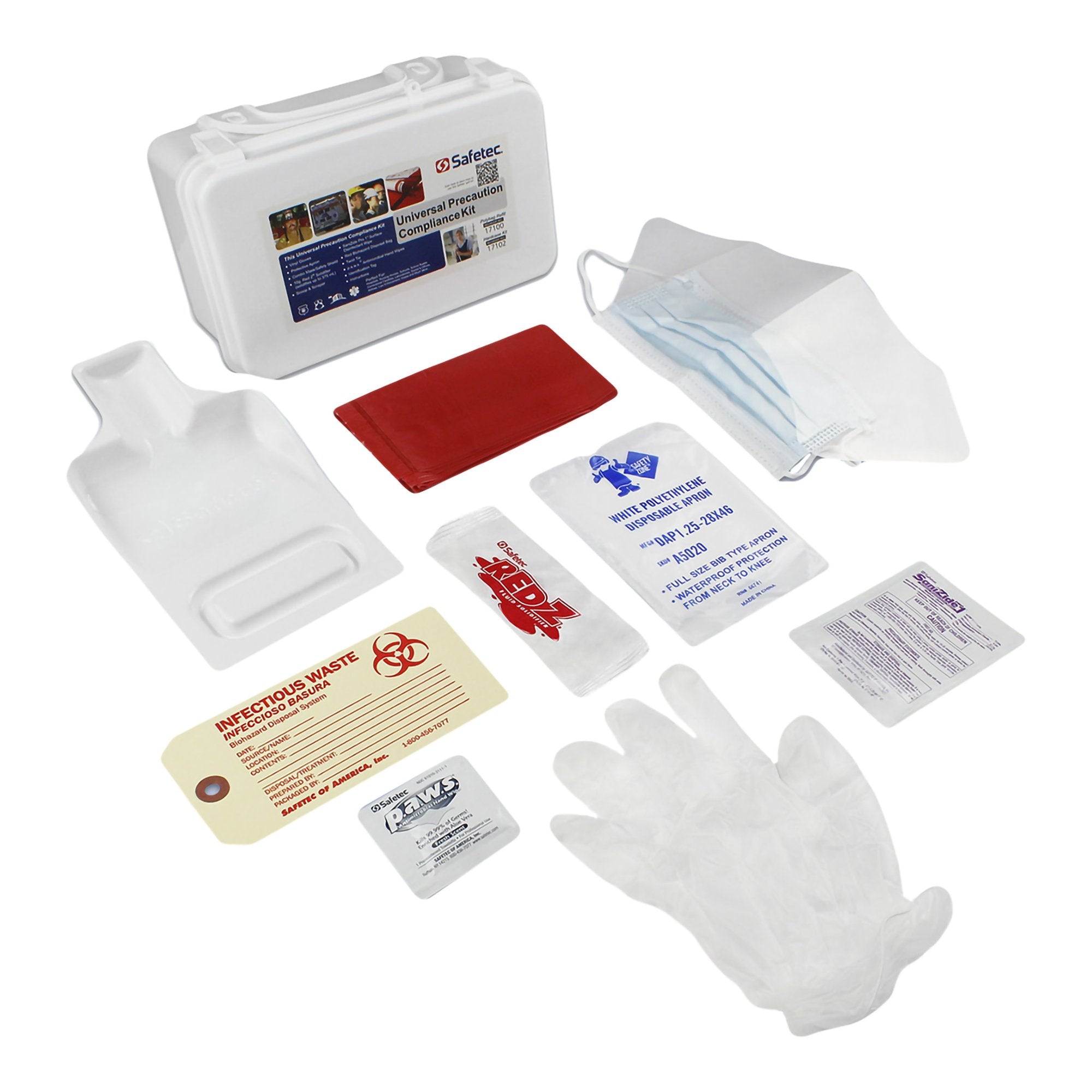 Safetec® Universal Precaution Compliance Kit - Ram Medical Solution